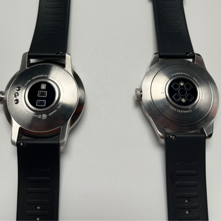 Withings ScanWatch 2 vs. Withings ScanWatch (Vorgängermodell)